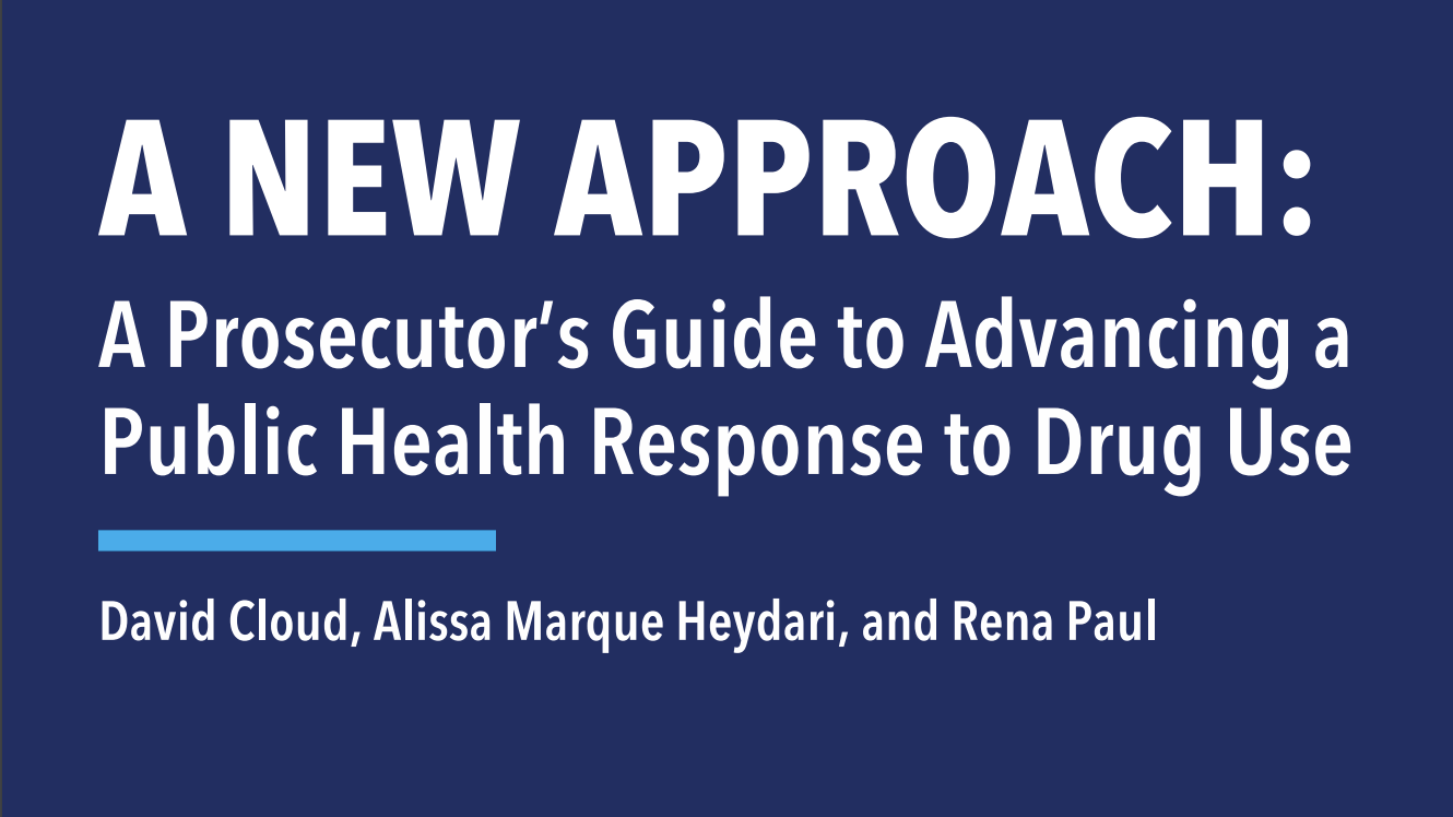 New Toolkit Offers Prosecutors Less Punitive, More Effective Response ...