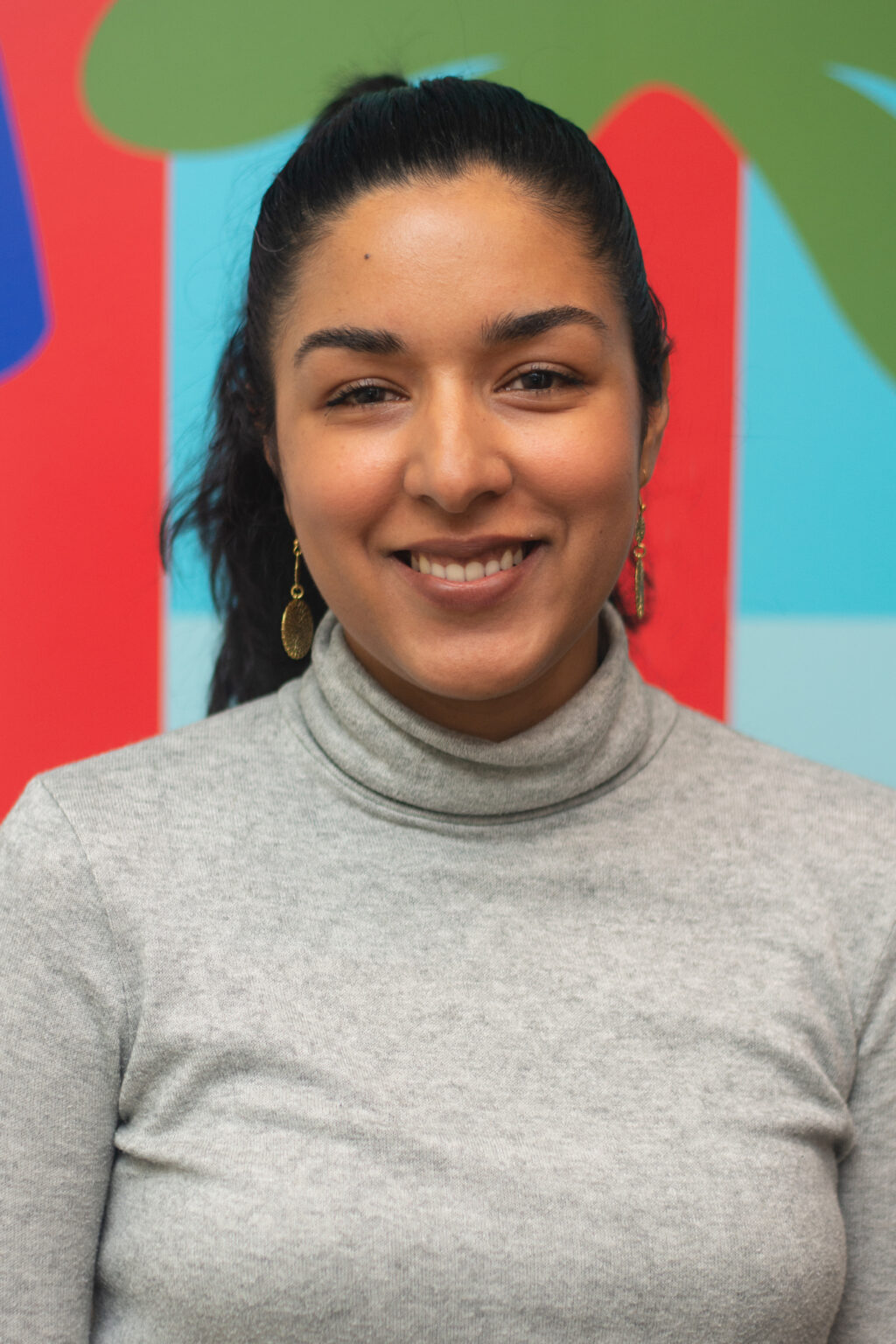 Healthy Food Policy Fellows meet to discuss research opportunities.