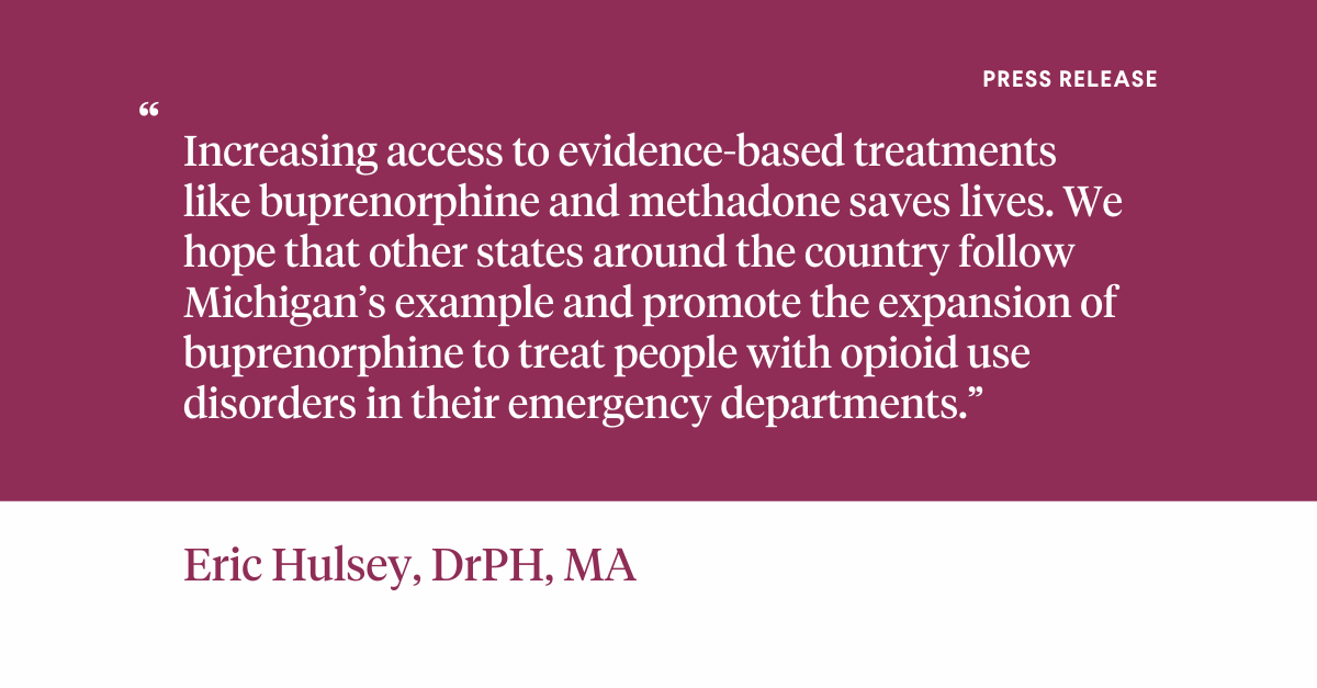 As Michigan Overdose Crisis Grows, New Approach Increased Access to ...