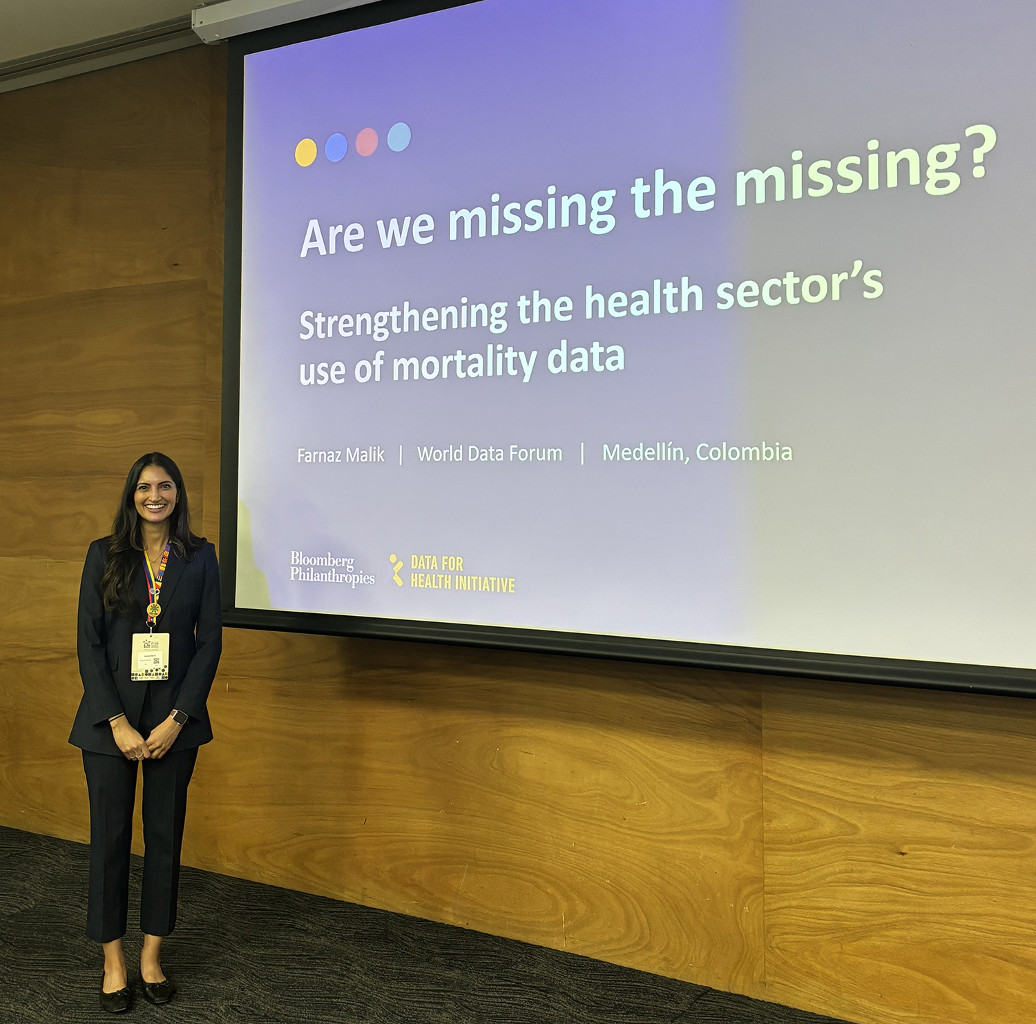 Vital Strategies Shares Health Data Expertise at the World Data Forum 2024